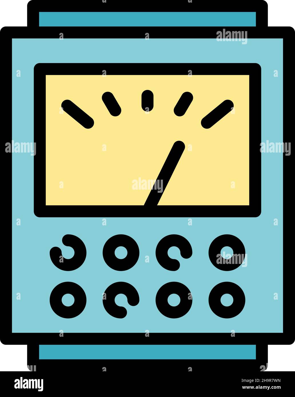 Equipment voltage regulator icon. Outline equipment voltage regulator ...