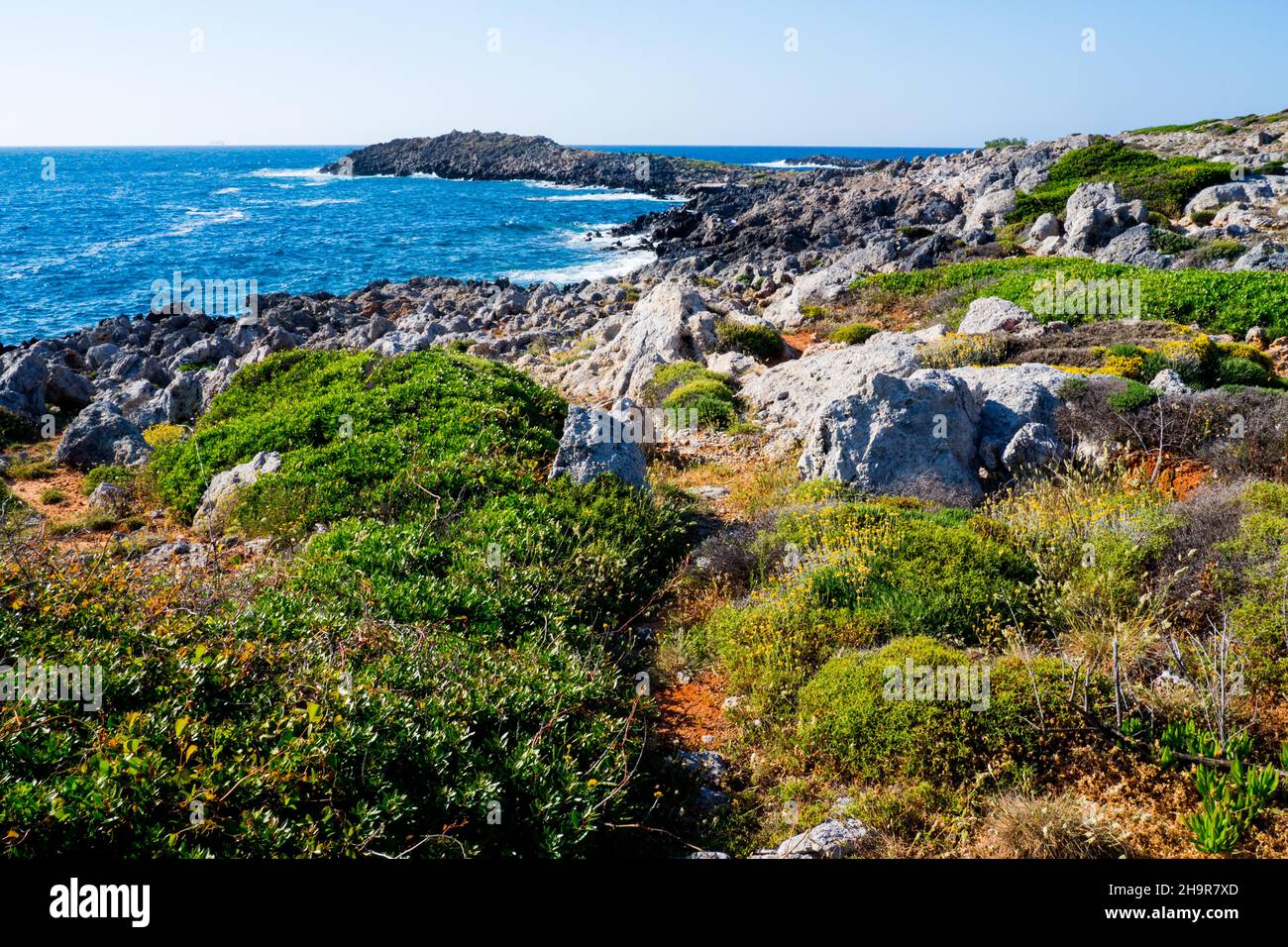 Bay at Stavros, Crete, Stavros, Crete, Greece Stock Photo - Alamy