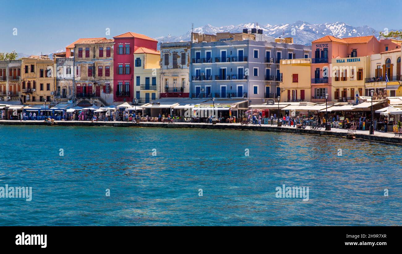 Chania panoramic hi-res stock photography and images - Alamy