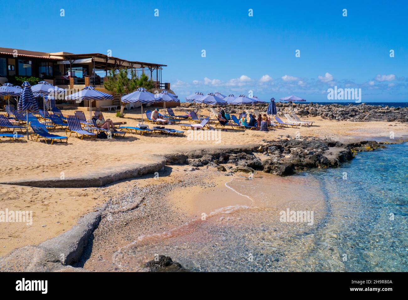 Stavros beach crete hi-res stock photography and images - Alamy