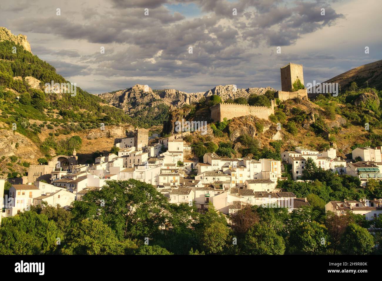Beautiful landscape with medieval buildings in Cazorla, Jaen, Spain ...