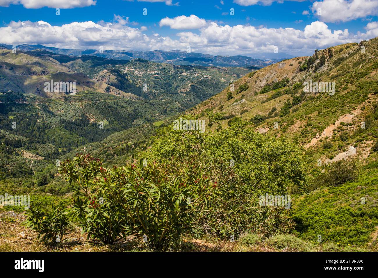 White Mountains, Mountain Landscape, Crete, Theriso, Crete, Greece ...
