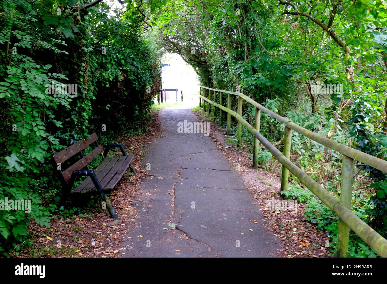 Footpath lane passage pathway hi-res stock photography and images - Alamy