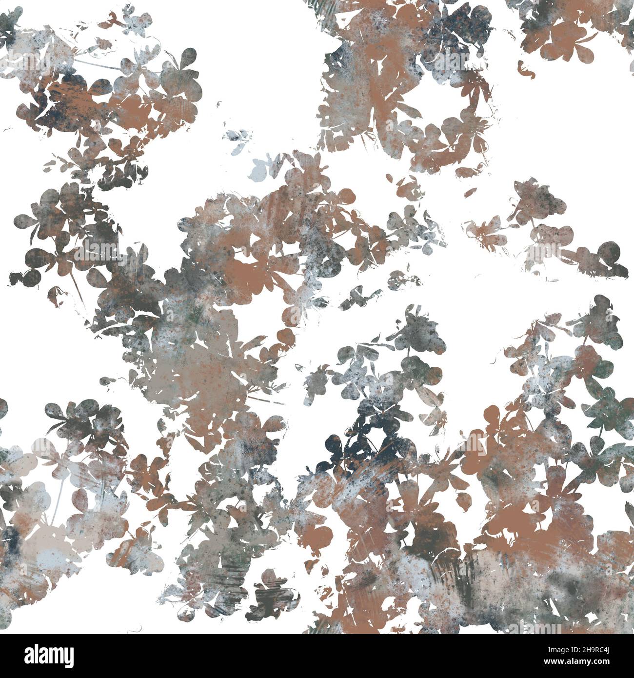 Seamless neutral and white grungy classic abstract surface pattern ...
