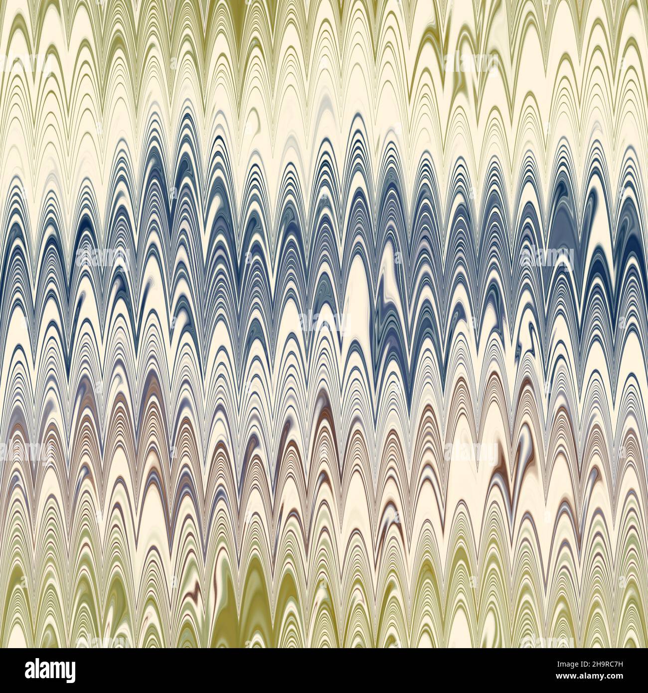 Seamless combed Turkish ebru marble effect surface pattern design for ...