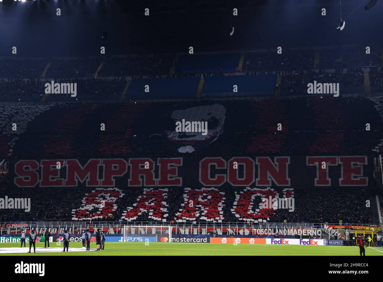 Choreography of milans fans hi-res stock photography and images - Alamy