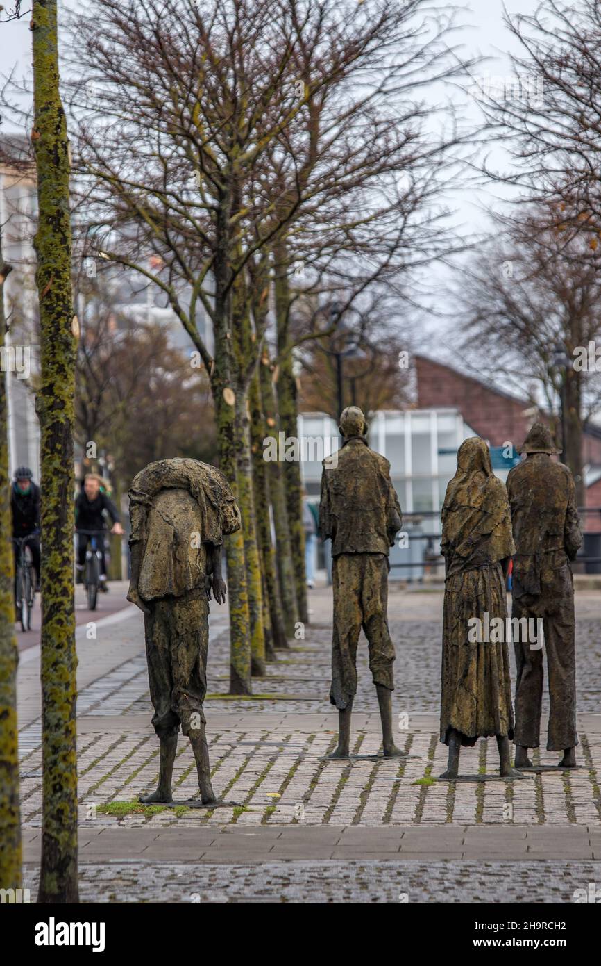 Memorial to the Great Famine Victims in Dublin, Ireland’s Great Famine ...