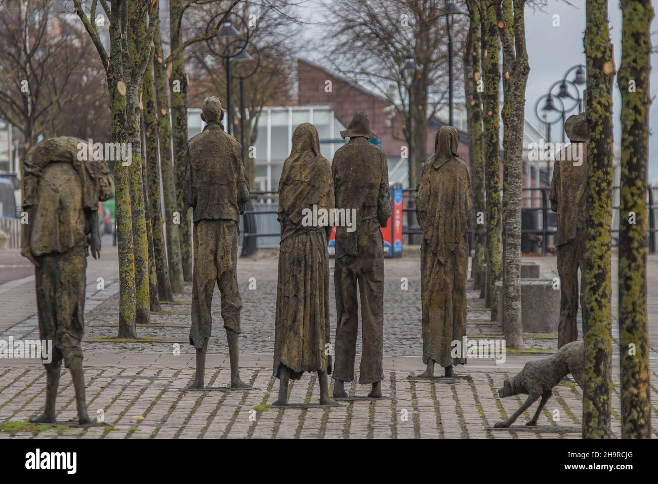 Memorial to the Great Famine Victims in Dublin, Ireland’s Great Famine ...