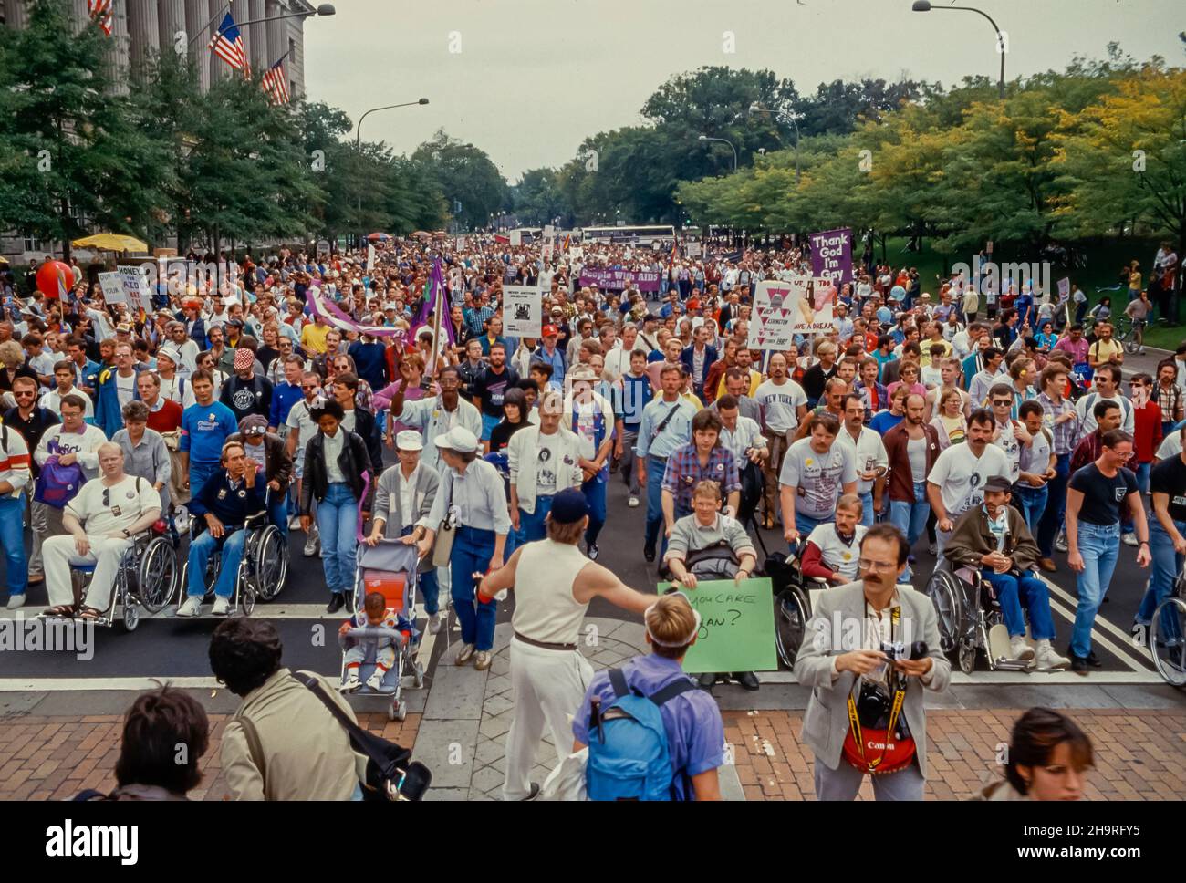 Protest washington dc 1980s hi-res stock photography and images - Alamy
