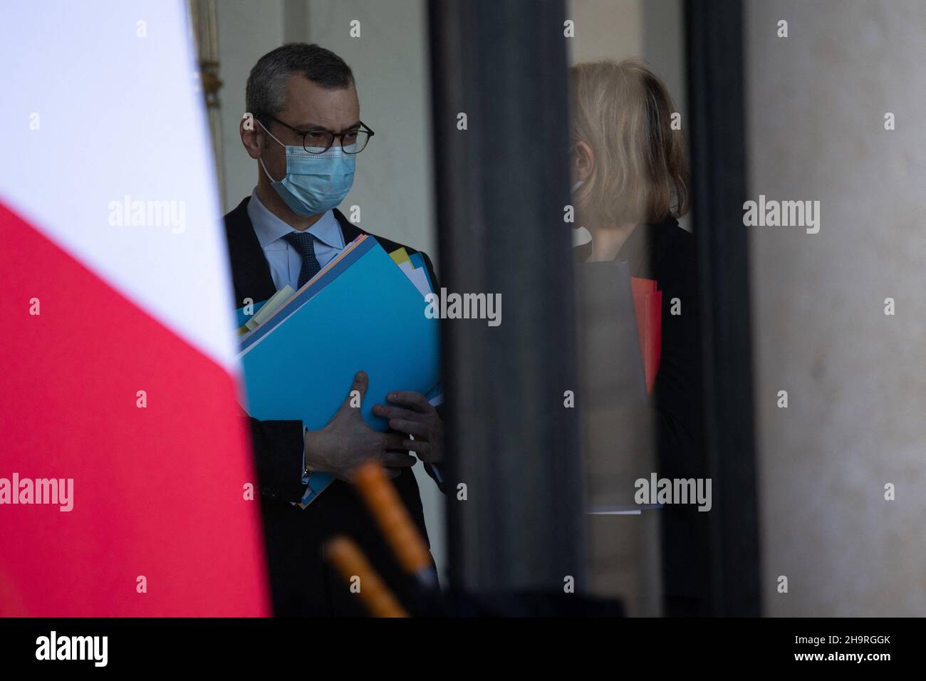 General secretary of the Elysee Palace Alexis Kohler walks after taking ...