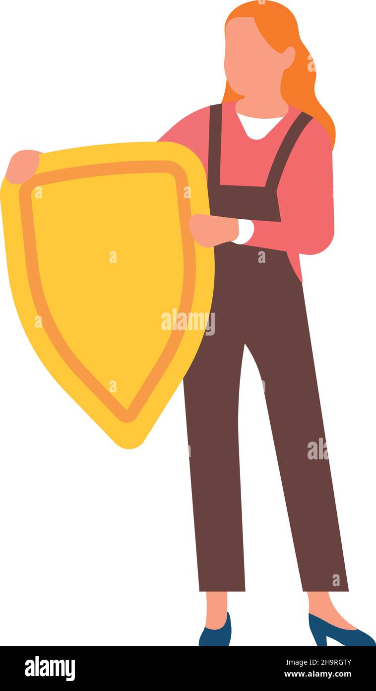 Cartoon shield Cut Out Stock Images & Pictures - Alamy