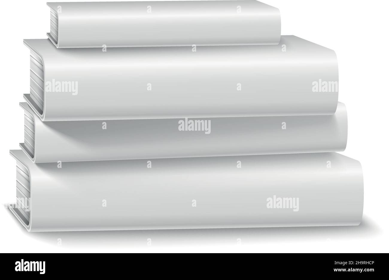 Magazine spine stack Stock Vector Images - Alamy