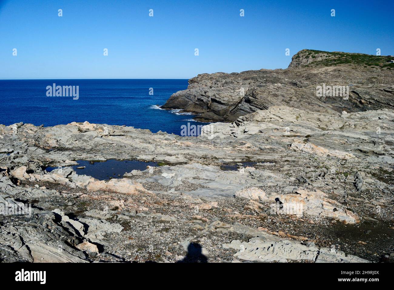 View of Capo Falcone coast Stock Photo - Alamy