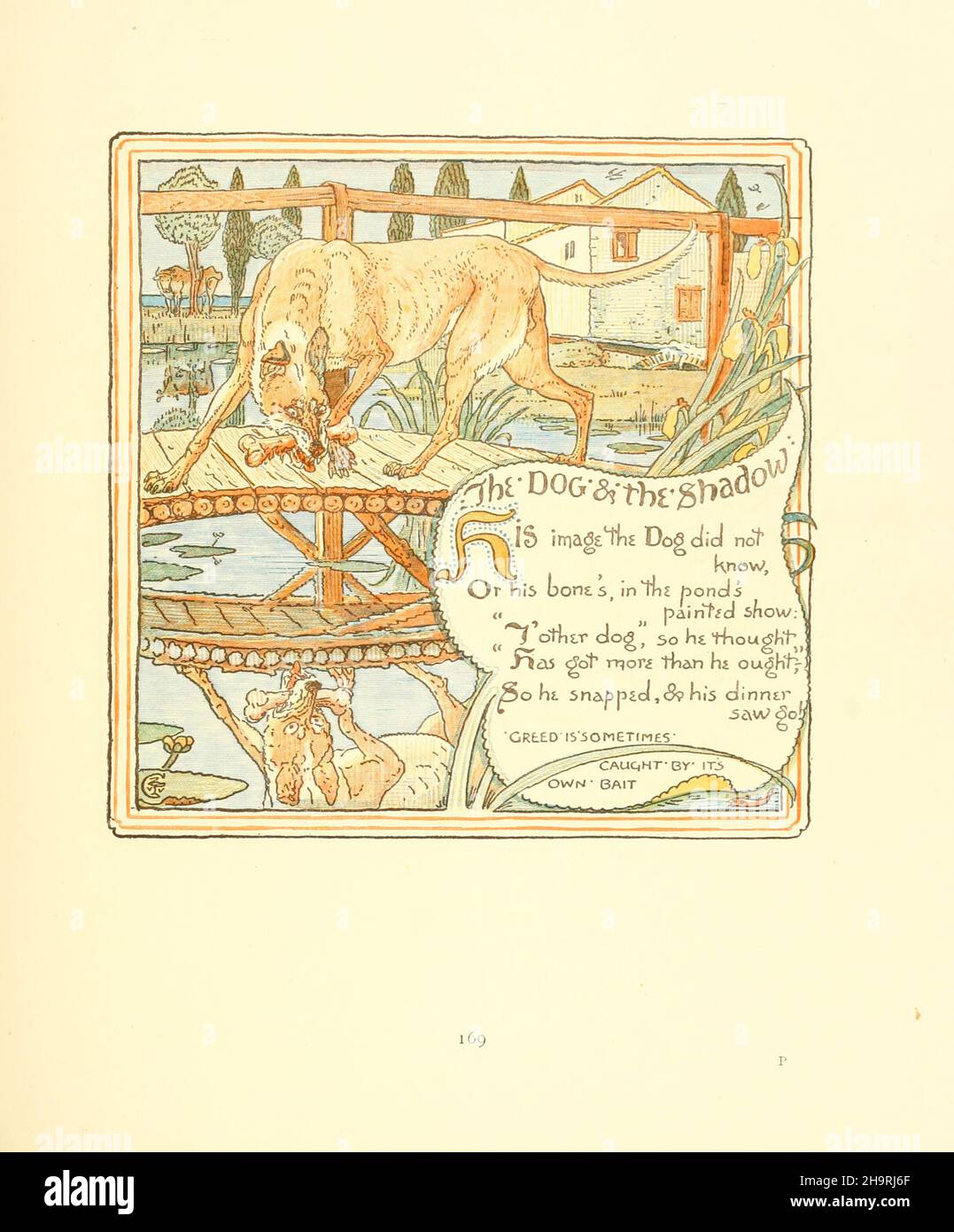 The Dog and the Shadow from Triplets : comprising, The baby's opera ...