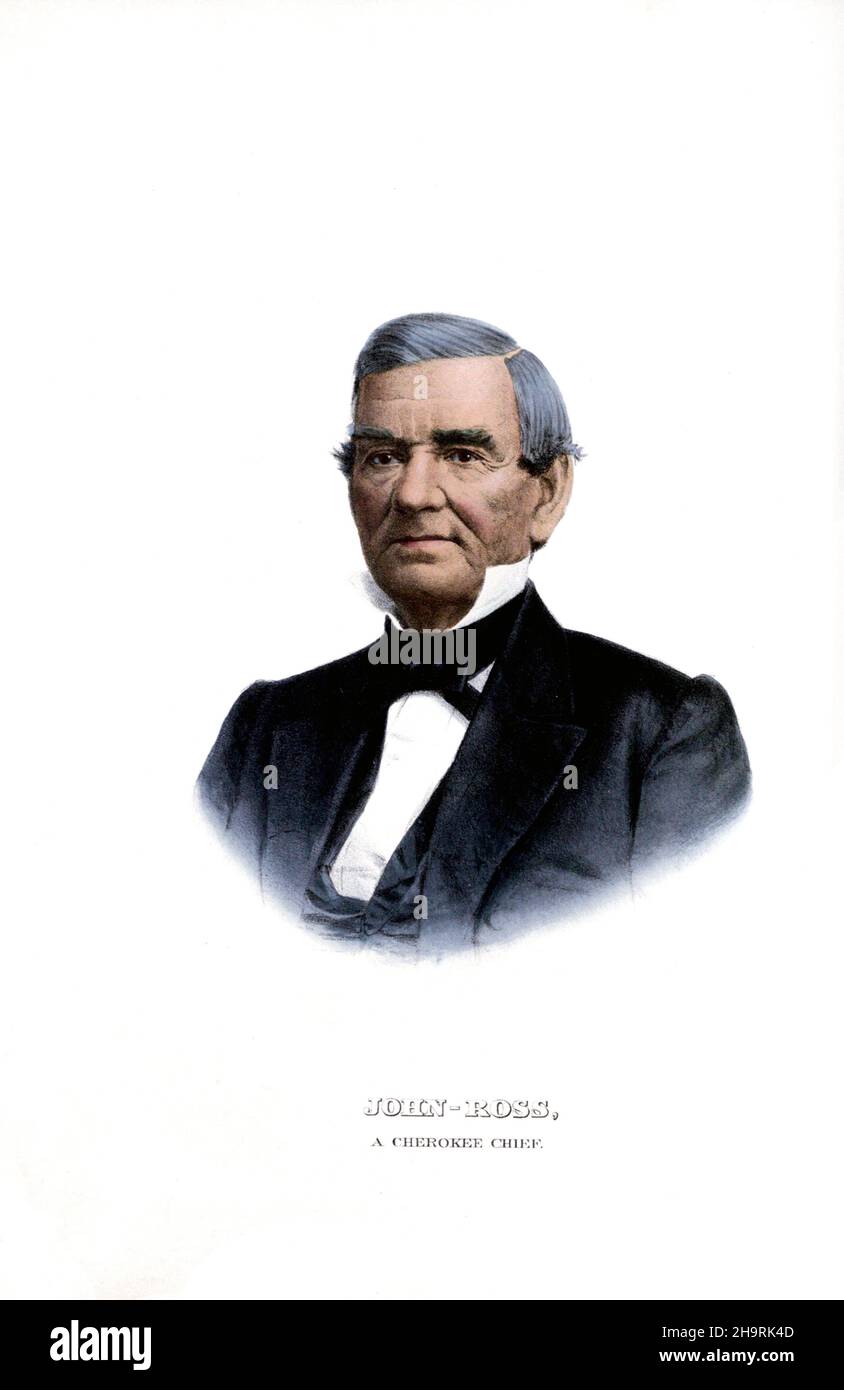 Cherokee indian man hi-res stock photography and images - Alamy