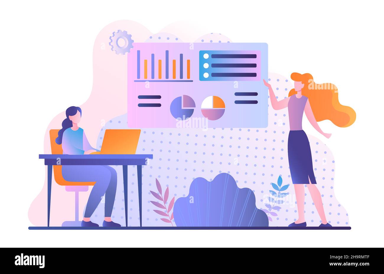 Data inform illustration Stock Vector Image & Art - Alamy