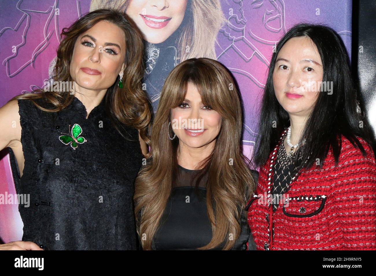 Los Angeles, CA. 7th Dec, 2021. Abigail Posner, Paula Abdul, Christine ...