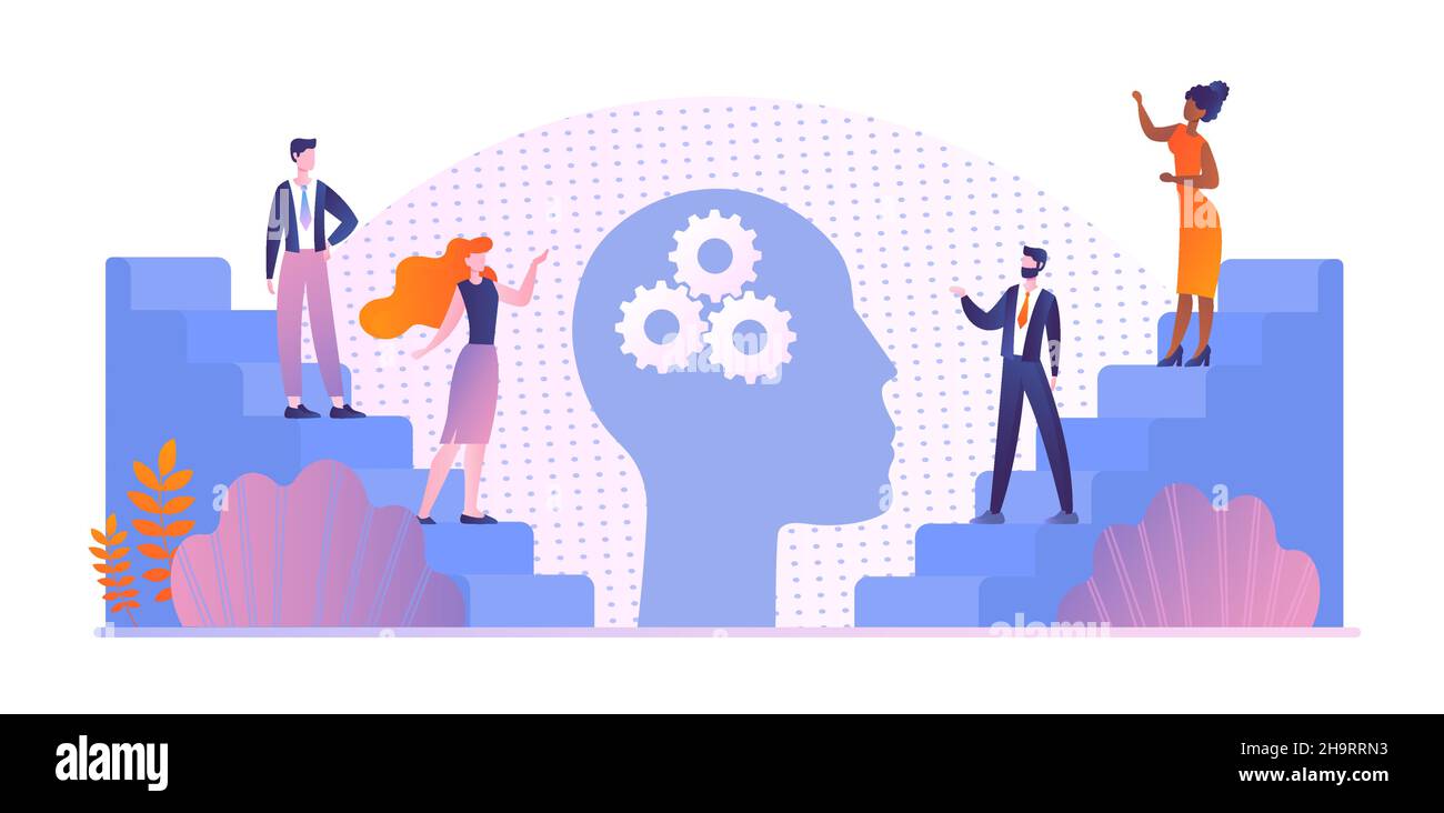 Mind process concept Stock Vector Image & Art - Alamy