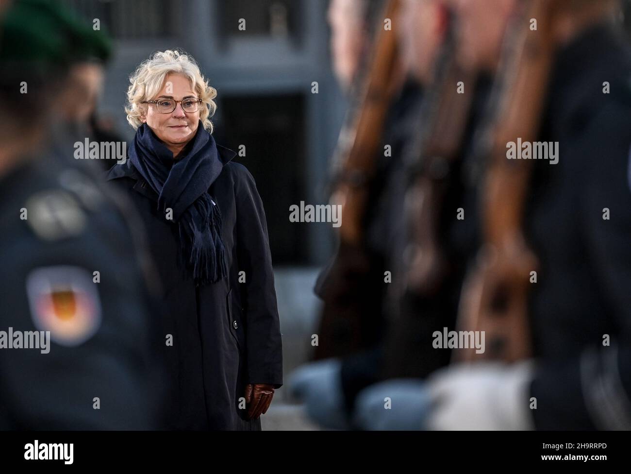 Berlin, Germany. 08th Dec, 2021. Christine Lambrecht (SPD), Minister of ...