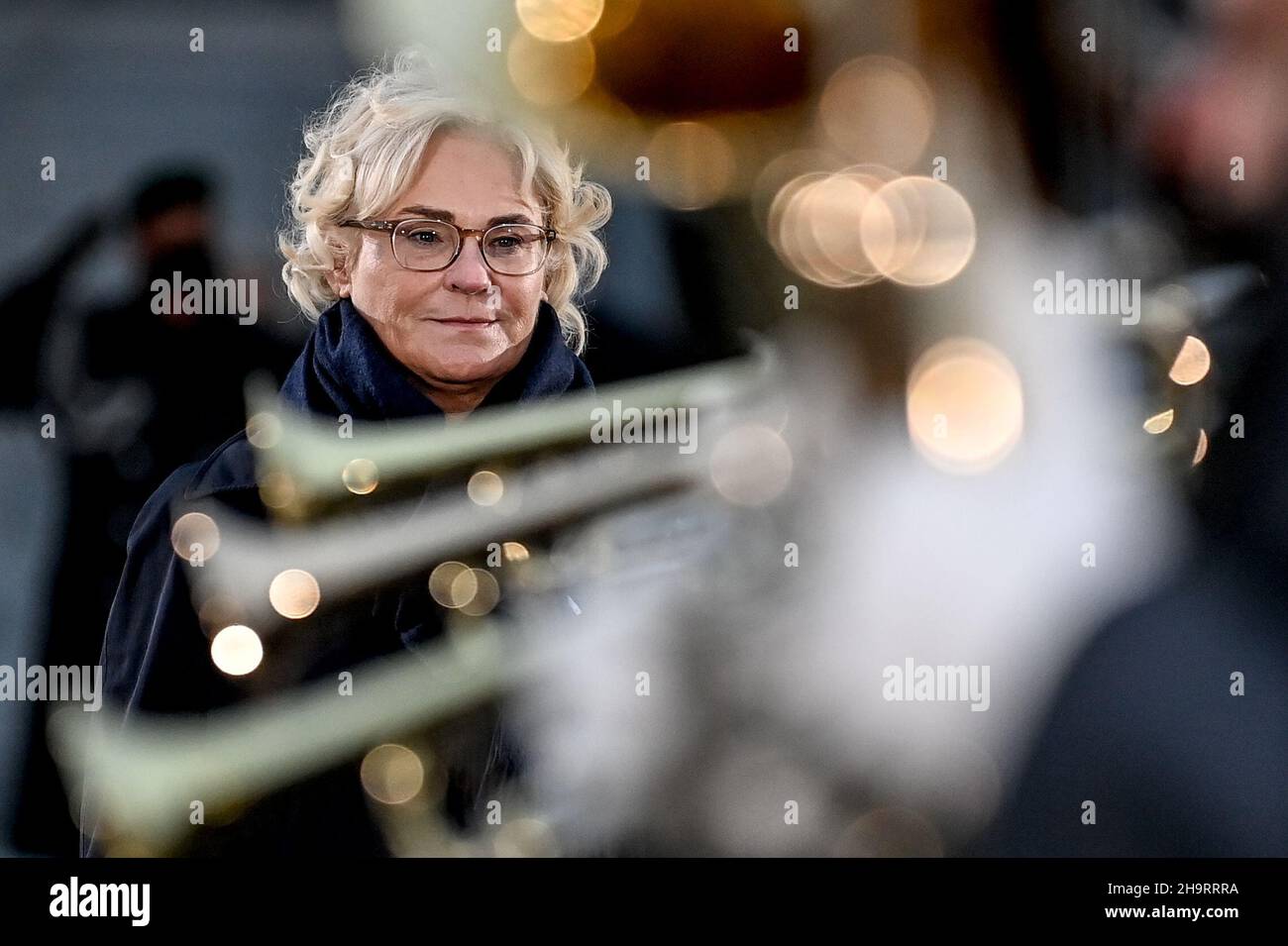 Berlin, Germany. 08th Dec, 2021. Christine Lambrecht (SPD), Minister of ...
