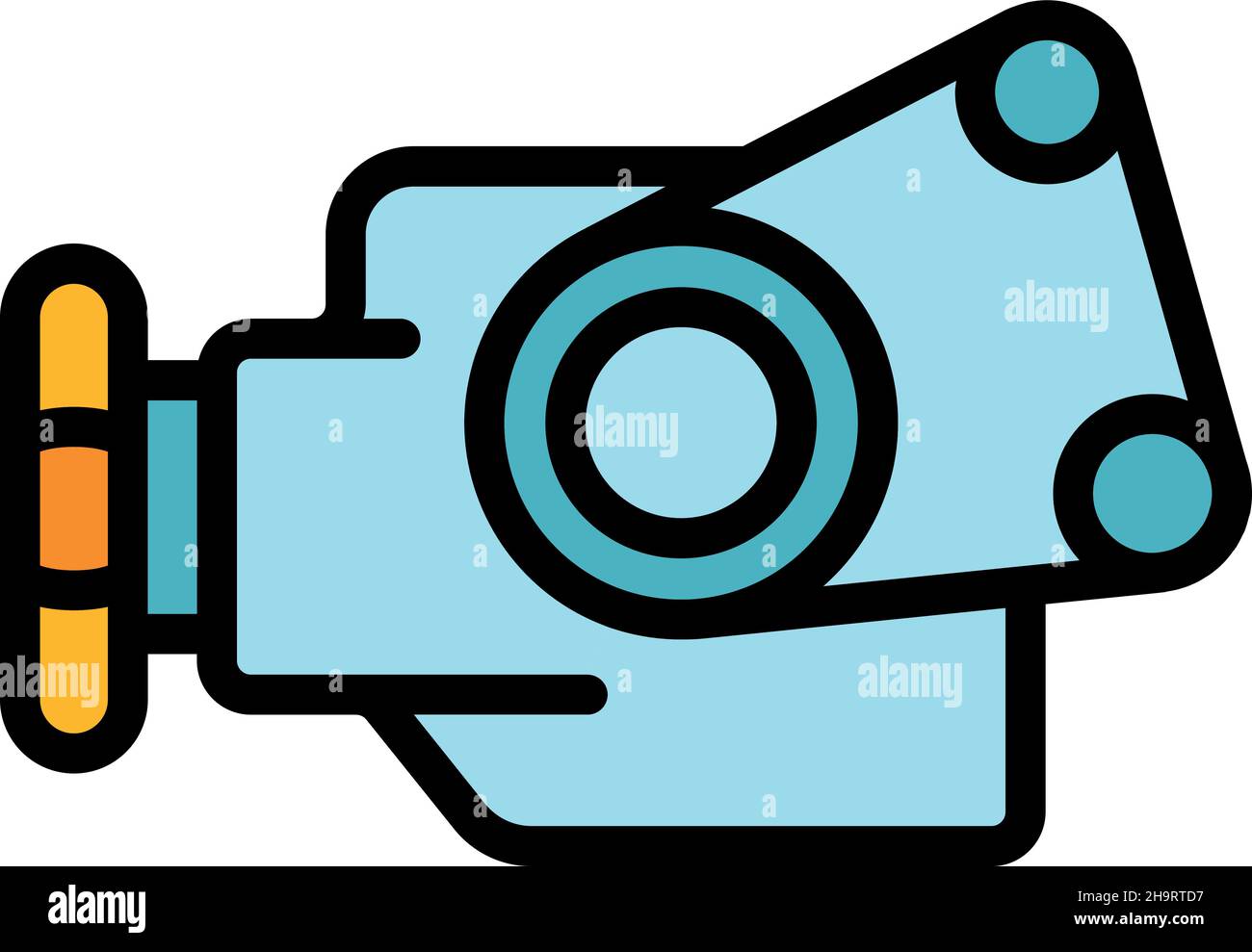 Pool service icon. Outline pool service vector icon color flat isolated ... Pool service icon. Outline pool service vector icon color flat isolated ...