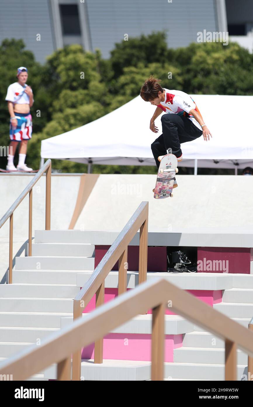 JULY 25th, 2021 - TOKYO, JAPAN: HORIGOME Yuto of Japan in action during ...