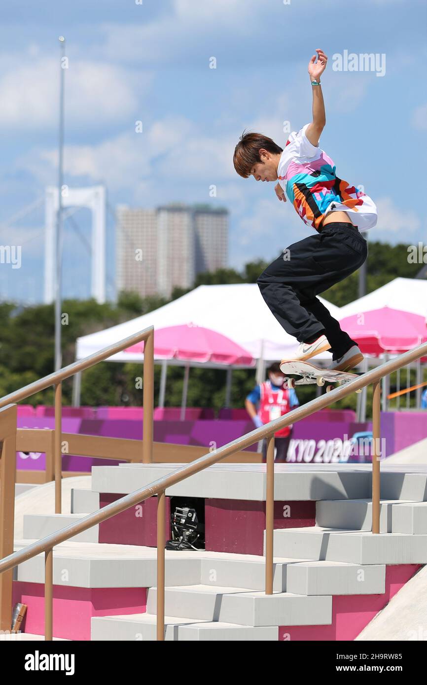JULY 25th, 2021 - TOKYO, JAPAN: HORIGOME Yuto of Japan in action during ...