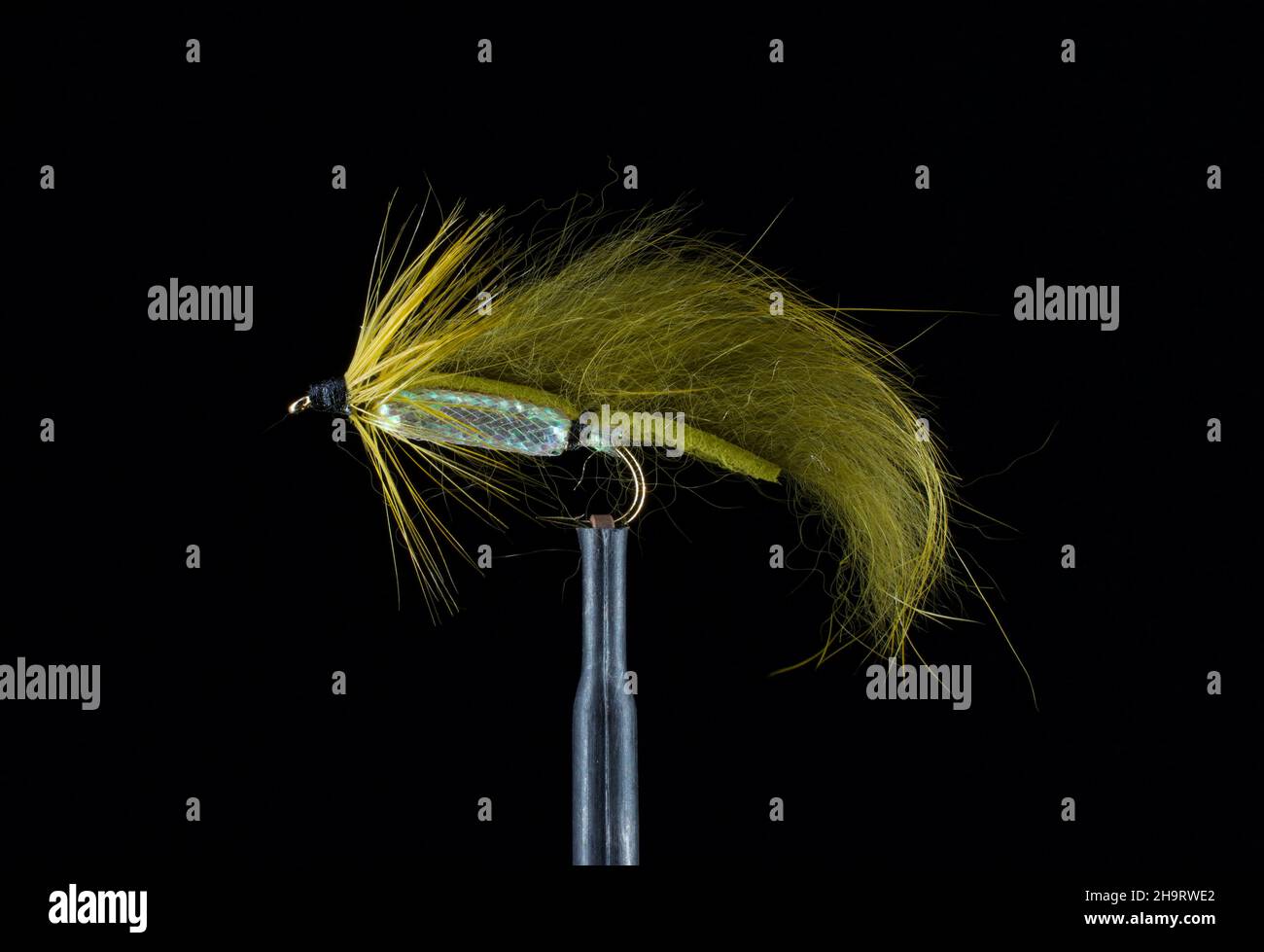 Fly Fishing Streamers Stock Photo - Alamy