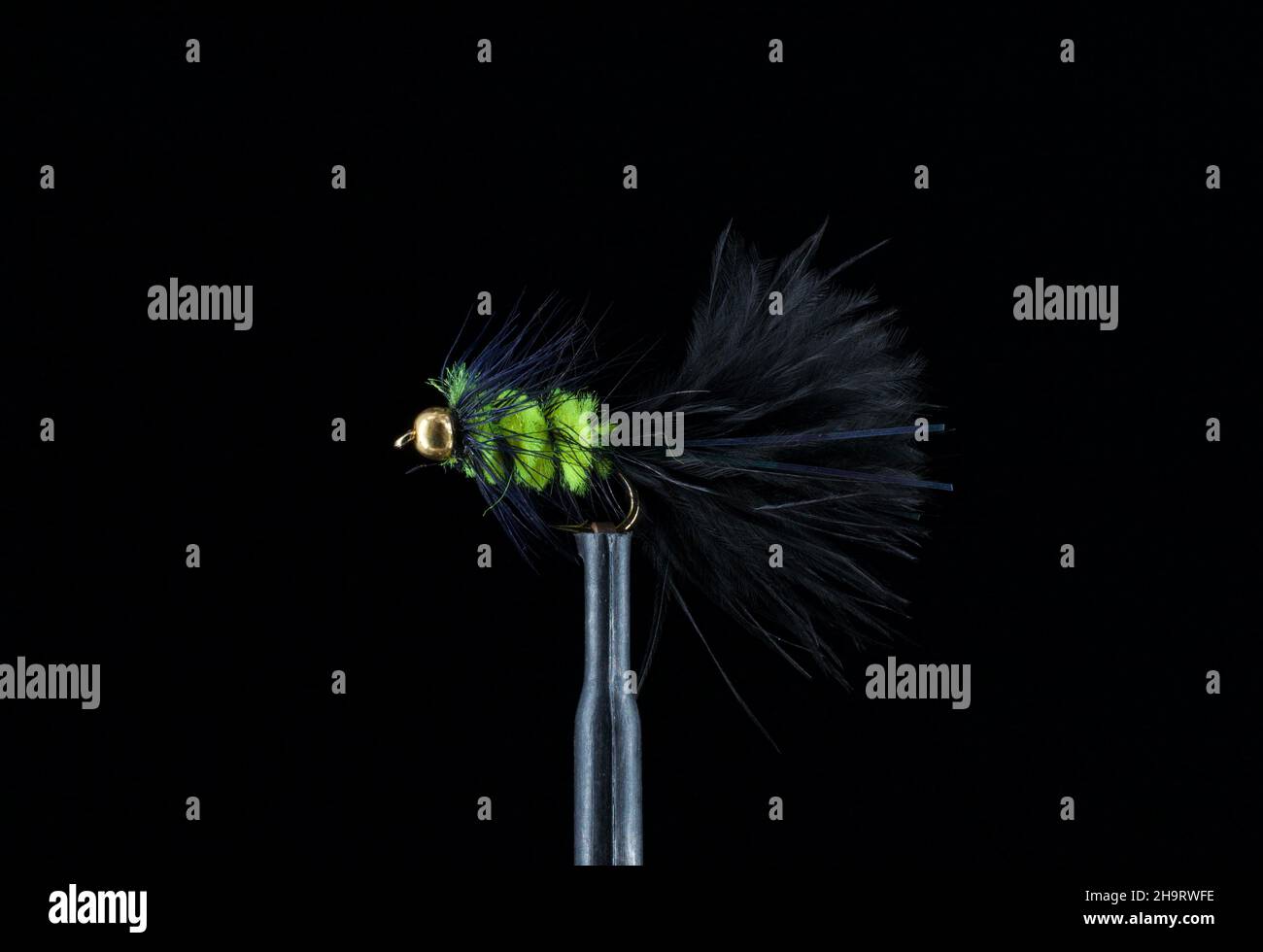 Fly Fishing Streamers Stock Photo - Alamy