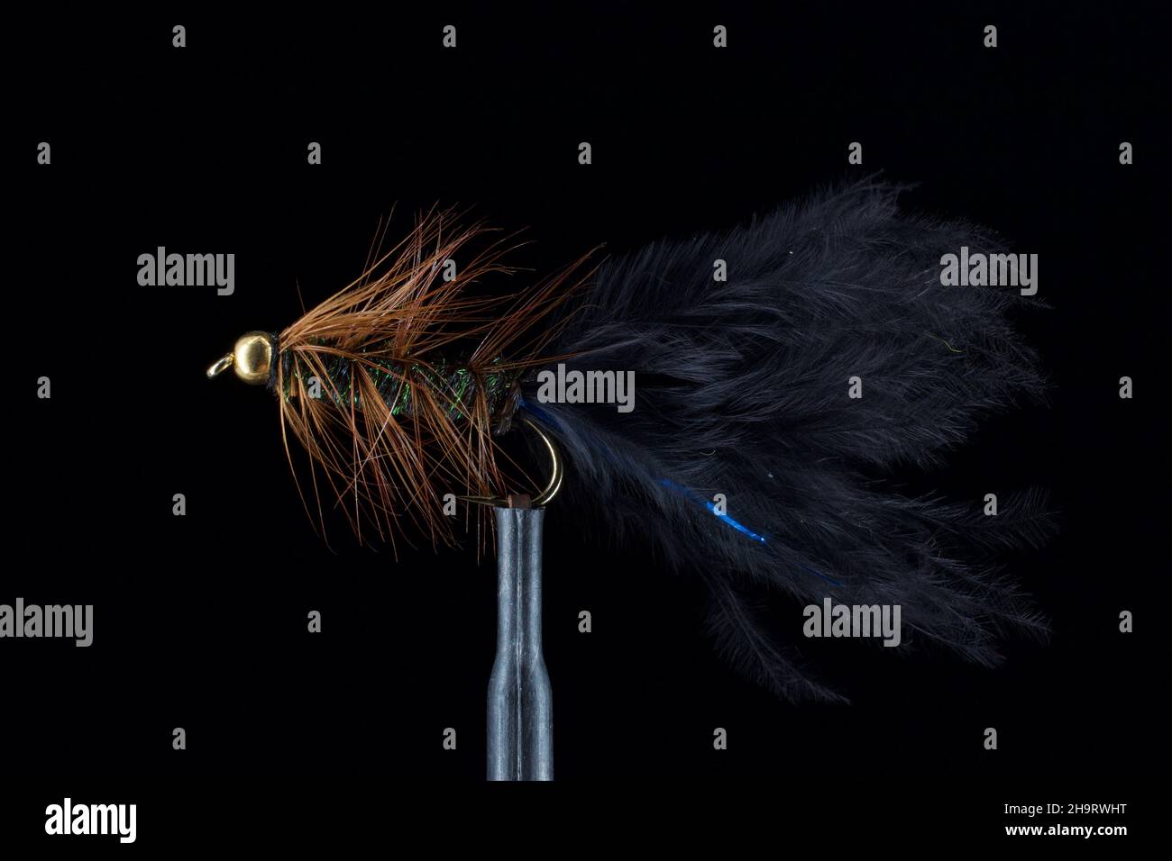 Fly Fishing Streamers Stock Photo - Alamy