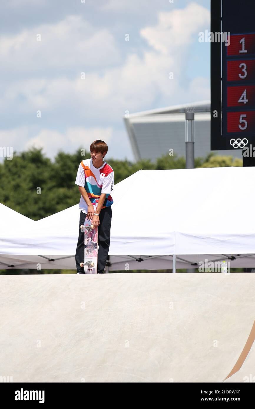 JULY 25th, 2021 - TOKYO, JAPAN: HORIGOME Yuto of Japan in action during ...