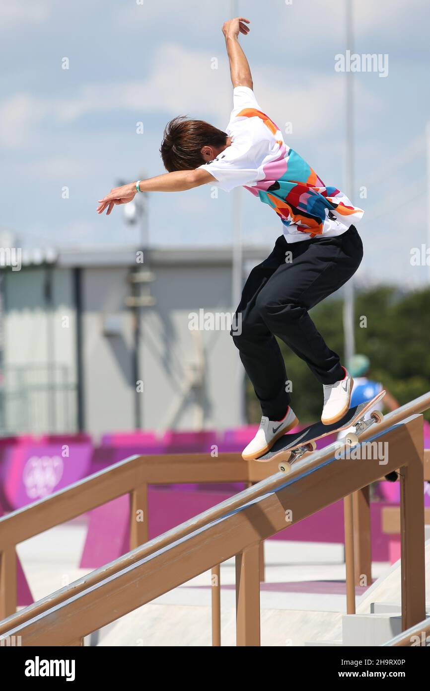 JULY 25th, 2021 - TOKYO, JAPAN: HORIGOME Yuto of Japan in action during ...