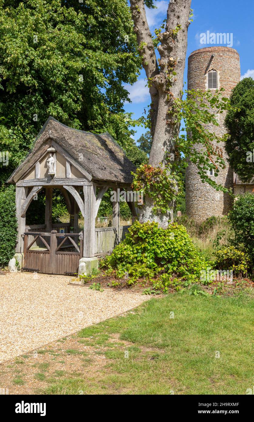 Village parish church of the Holy Trinity, Barsham with Shipmeadow ...