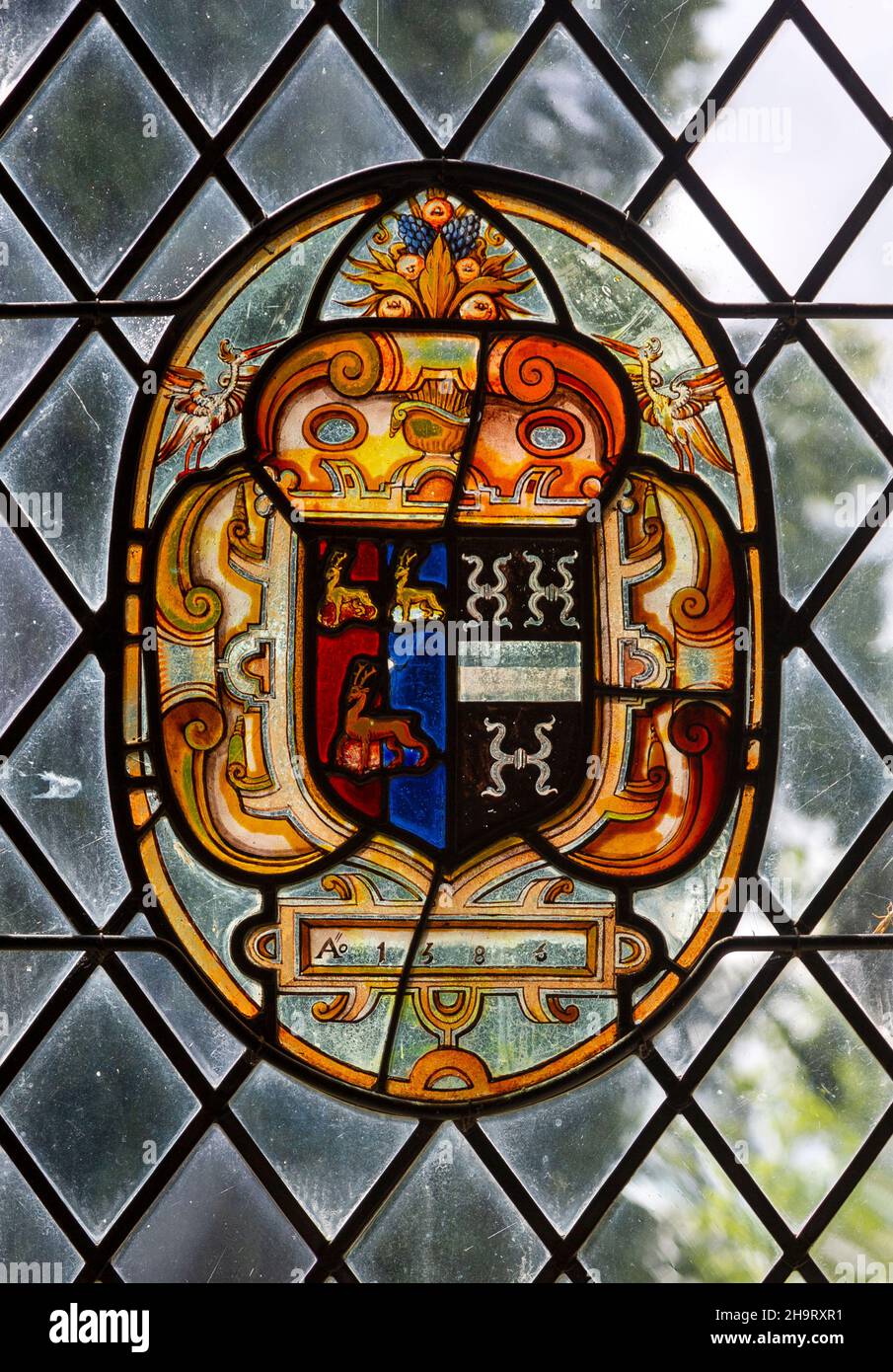 Stained glass roundel hi-res stock photography and images - Alamy