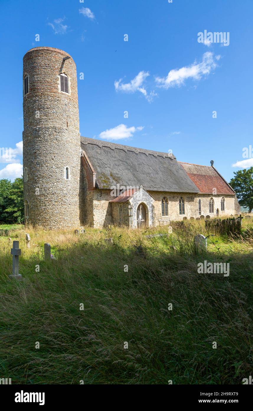 Village parish church of the Holy Trinity, Barsham with Shipmeadow ...