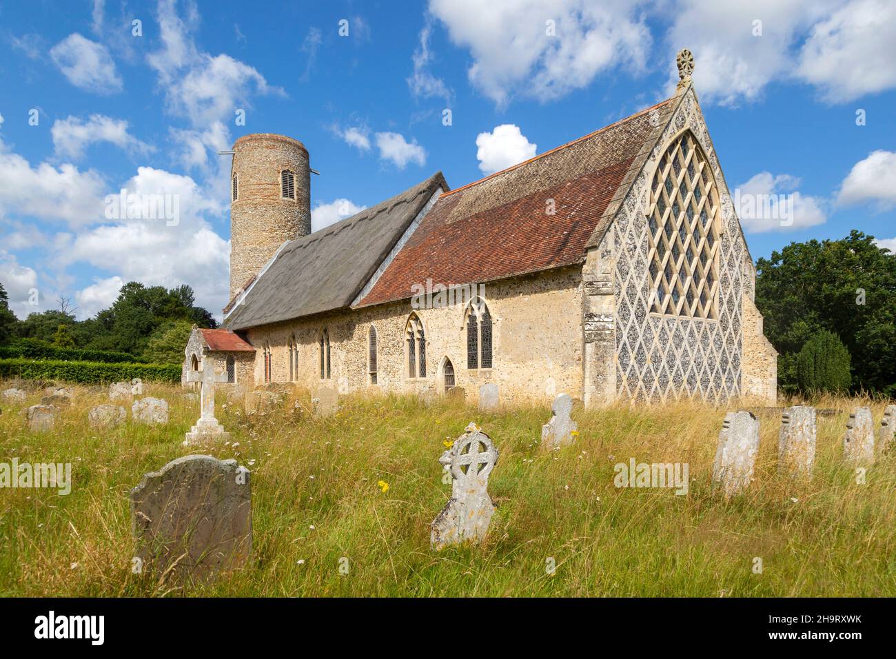 Village parish church of the Holy Trinity, Barsham with Shipmeadow ...