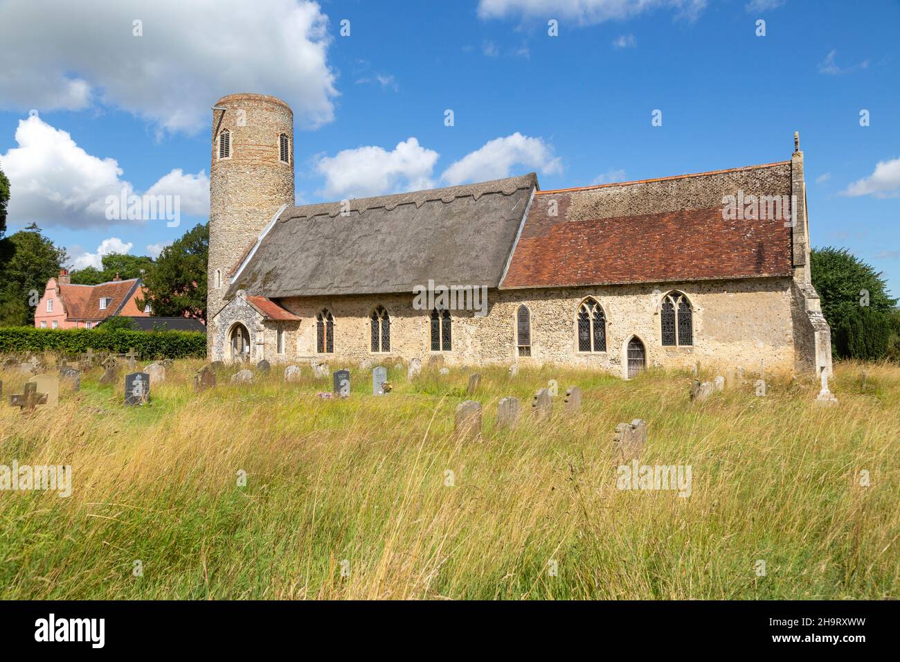 Village parish church of the Holy Trinity, Barsham with Shipmeadow ...