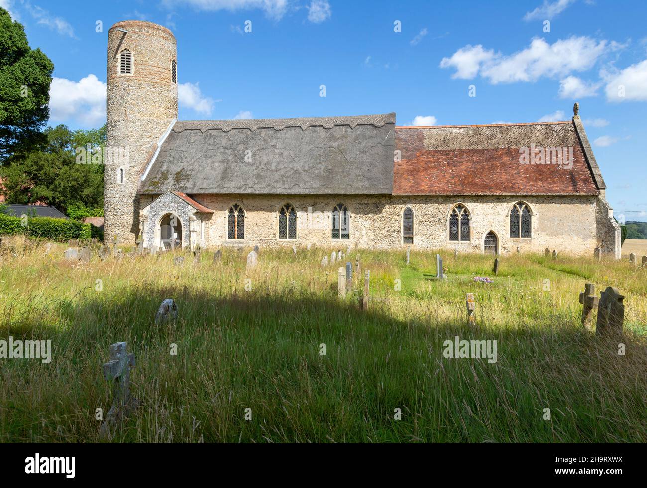 Village parish church of the Holy Trinity, Barsham with Shipmeadow ...