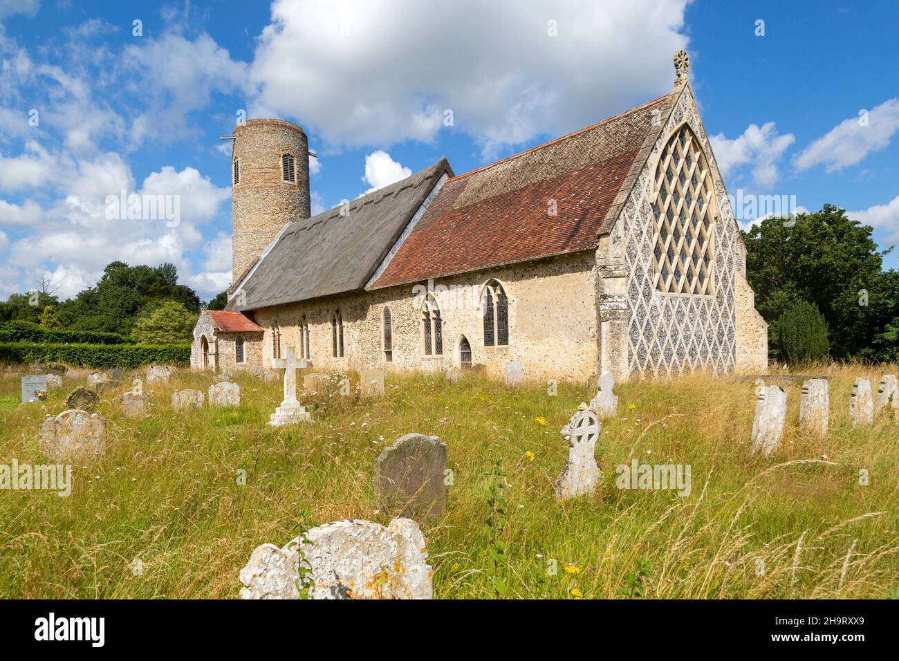 Village parish church of the Holy Trinity, Barsham with Shipmeadow ...