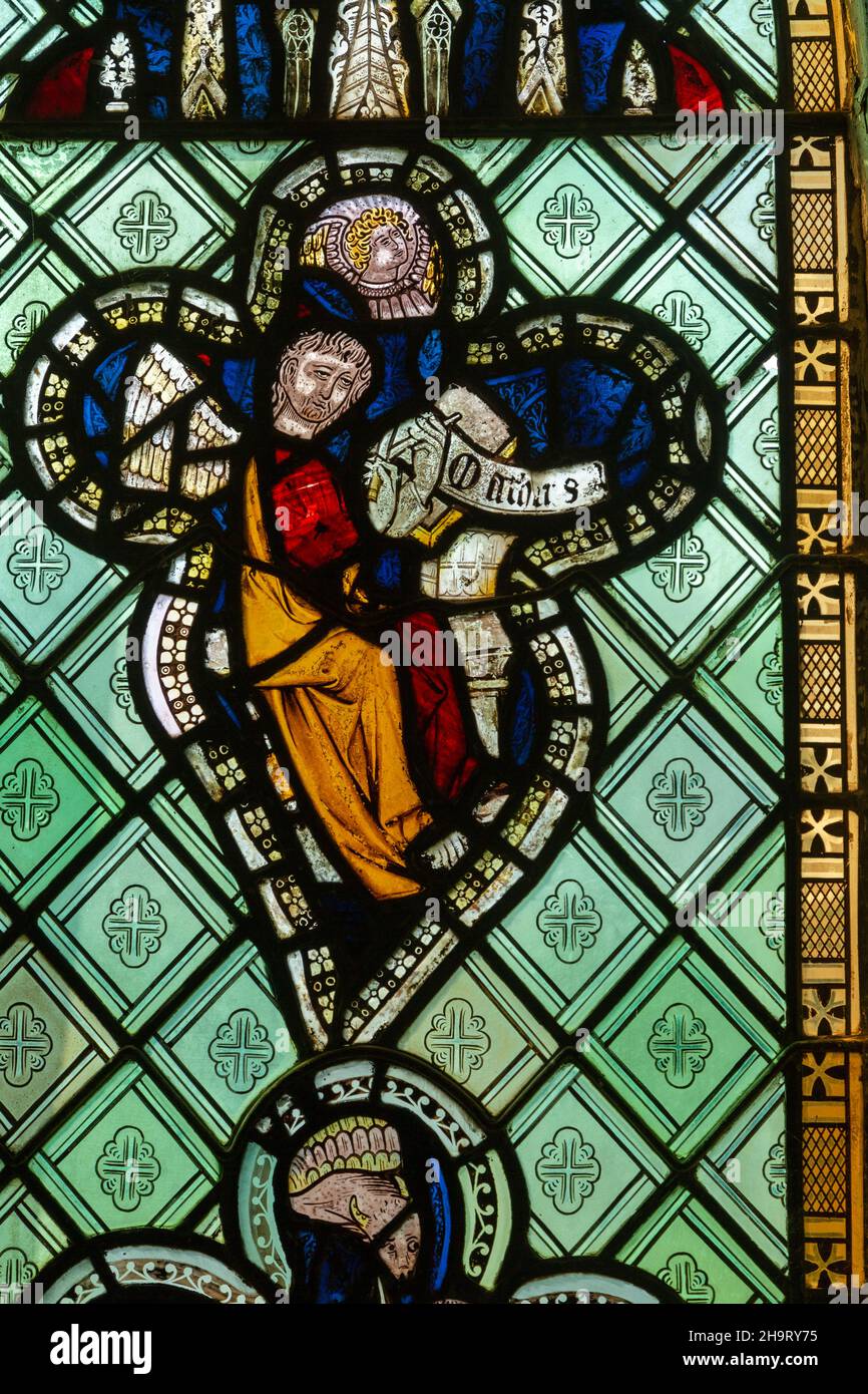14th century medieval stained glass window hi-res stock photography and ...