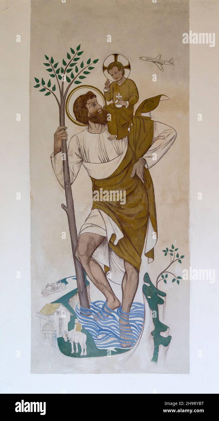 Church of St John the Baptist, Lound, Suffolk, England, UK 20th century ...