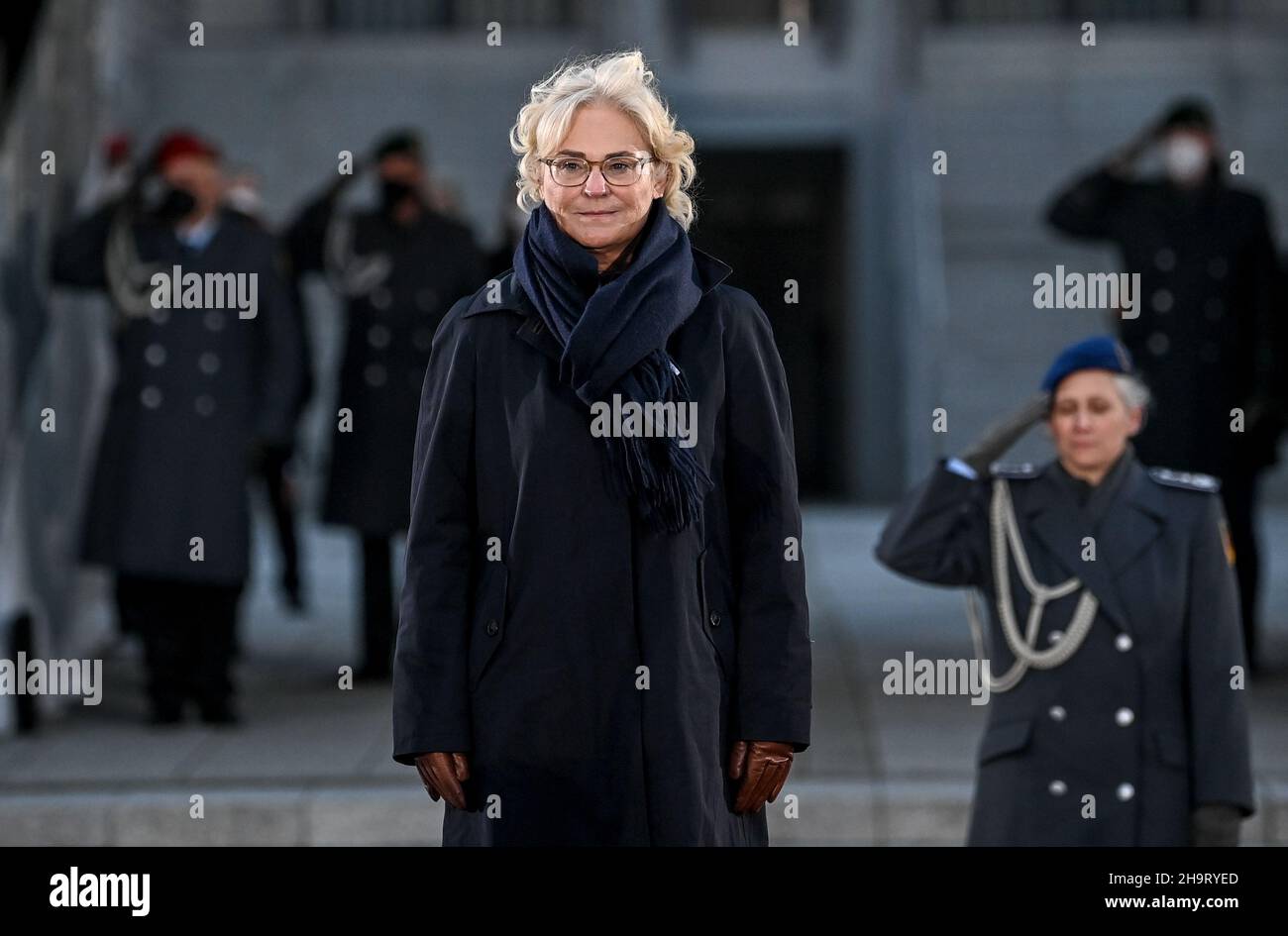 Berlin, Germany. 08th Dec, 2021. Christine Lambrecht (SPD), Minister of ...