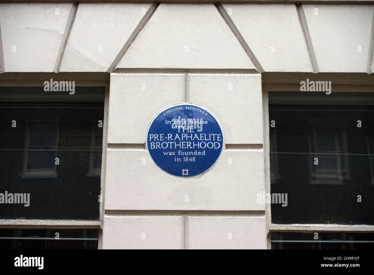 Pre raphaelite brotherhood blue plaque hi-res stock photography and ...