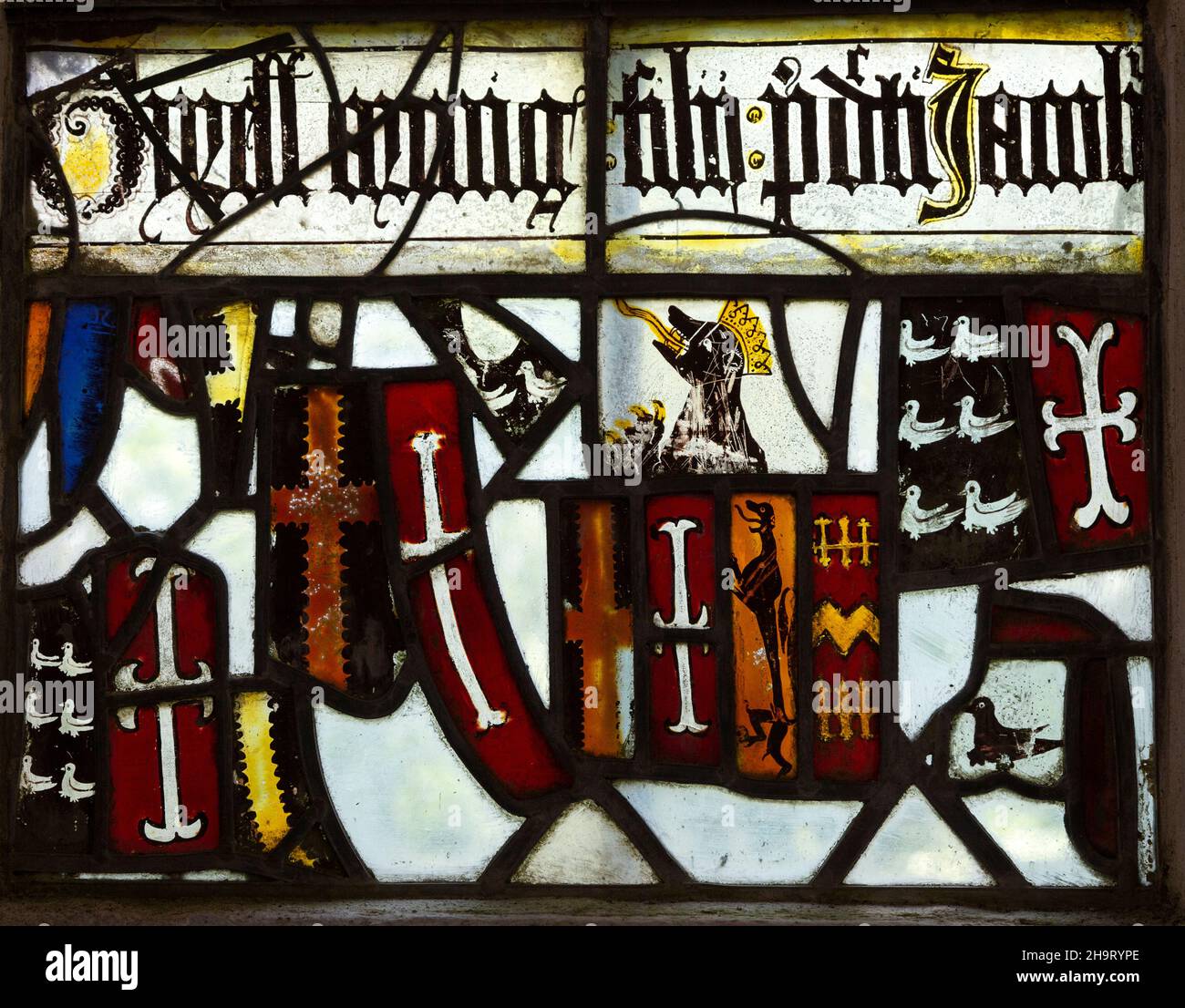 Saint Nicholas chapel, Gipping, Suffolk, England, UK medieval fragments ...