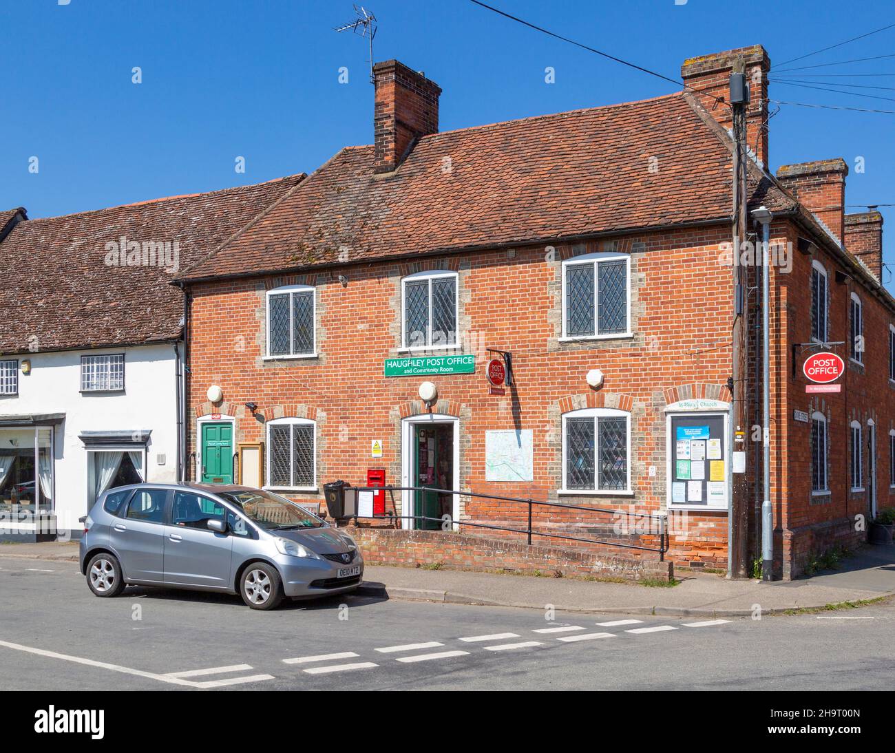 Post office village shop, Haughley, Suffolk, England, UK Stock Photo ...