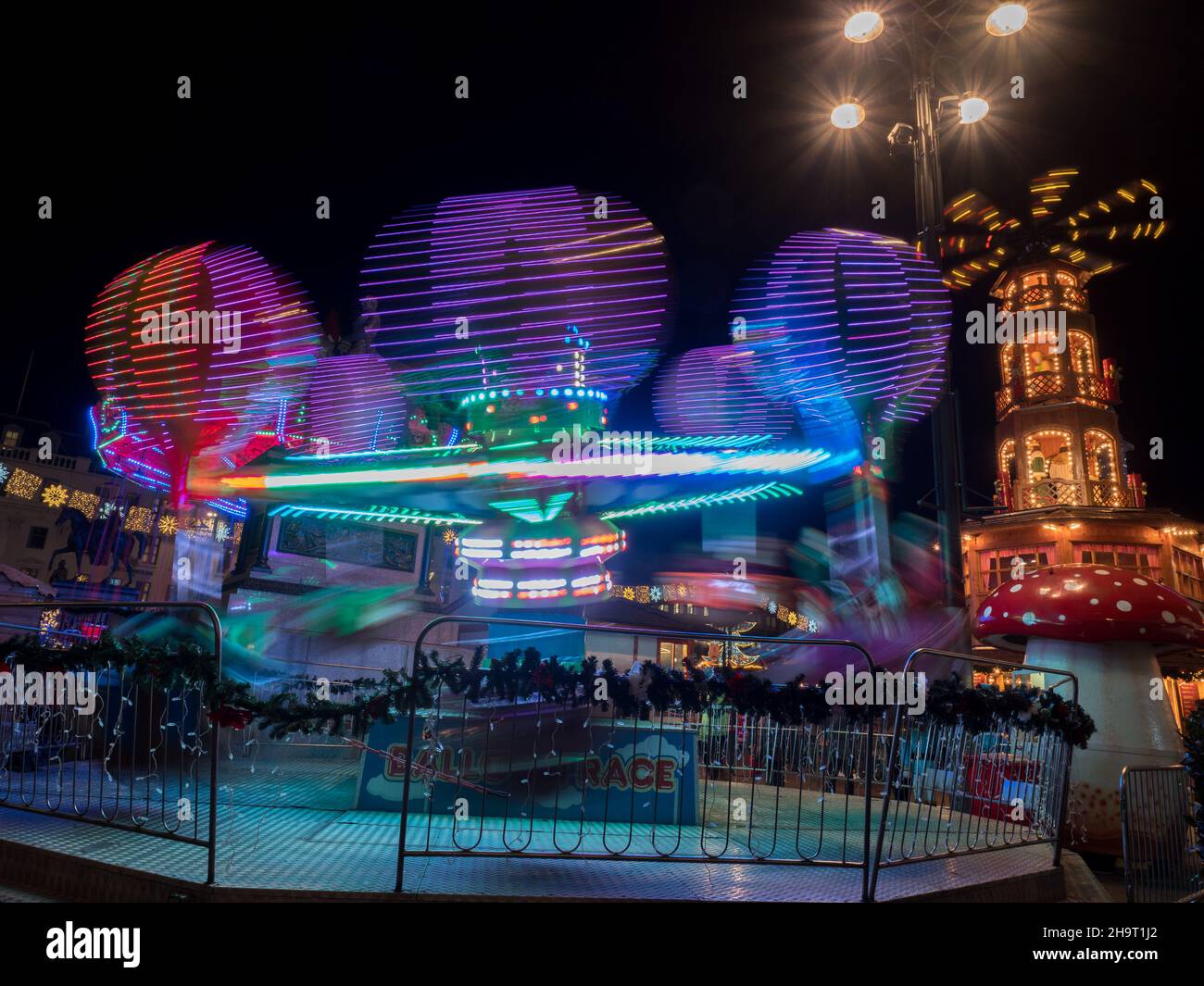 Christmas Lights George Square Glasgow Stock Photo - Alamy