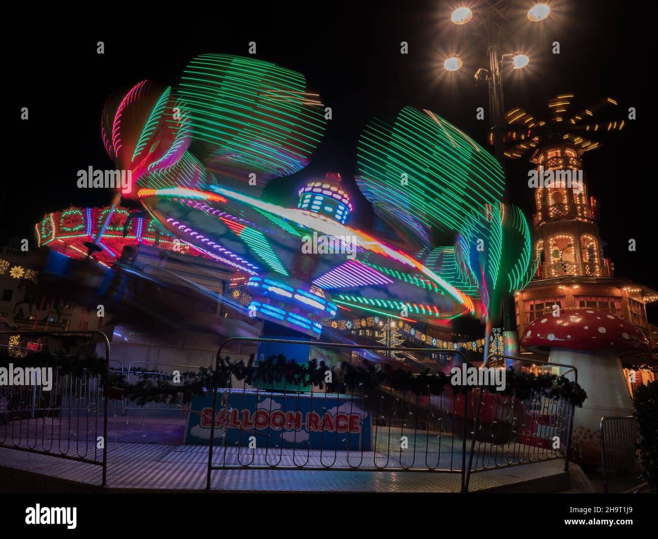 Christmas Lights George Square Glasgow Stock Photo - Alamy