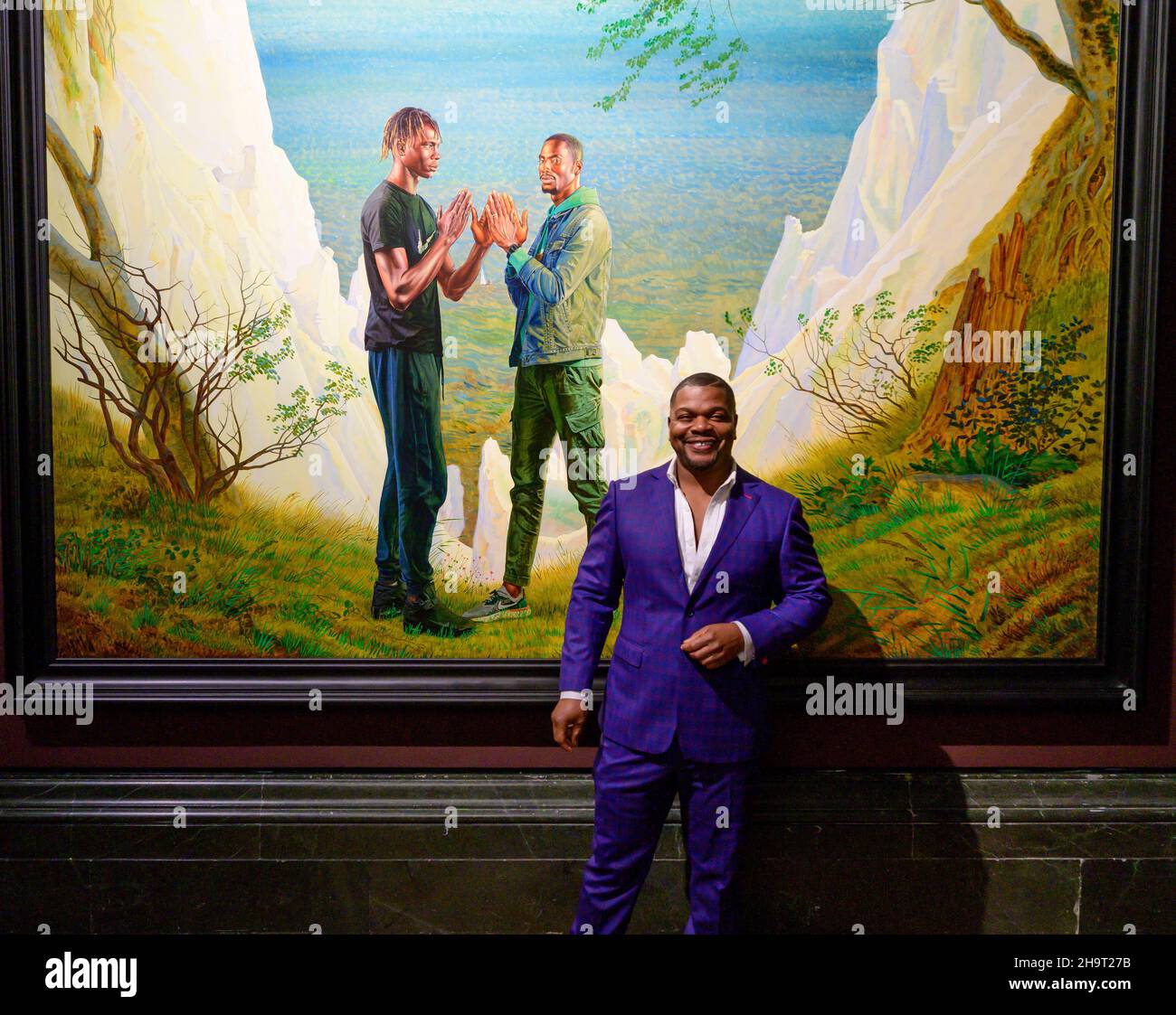 National Gallery, Trafalgar Square, London, UK. 8 December 2021 ...
