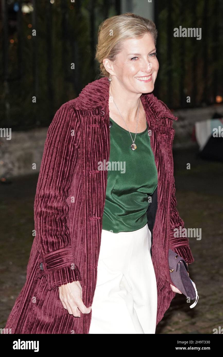 The Countess of Wessex arrives for the Together At Christmas community ...