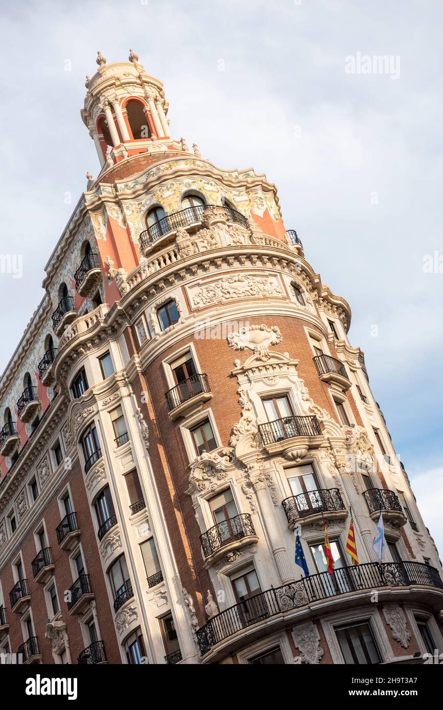 Historical building in Valencia, Spain Stock Photo - Alamy